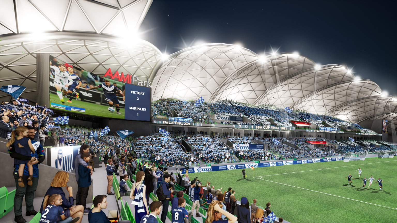 Upgrades underway at AAMI Park - AAMI Park