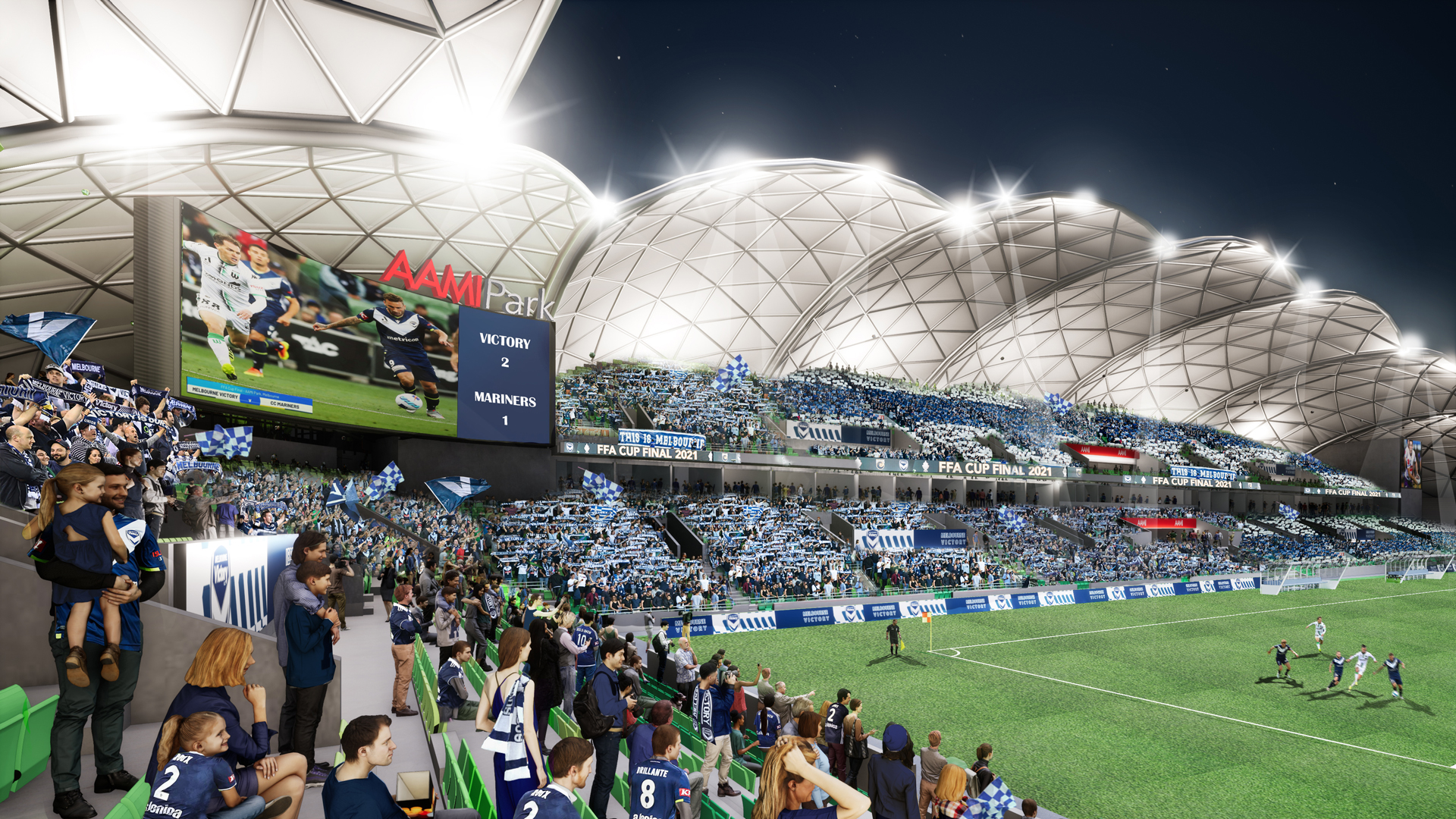 Upgrades underway at AAMI Park - AAMI Park